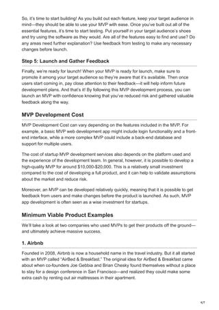 MVP Software Development The Complete Guide PDF