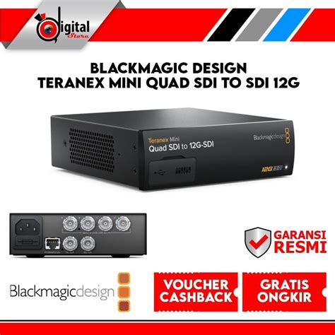 Blackmagic Teranex Mini Quad SDI เปน SDI G SDI G เปน Quad SDI Shopee Thailand