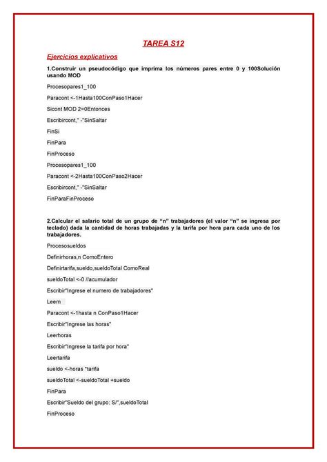Tarea S completo En matemáticas lógica ciencias de la computación y disciplinas
