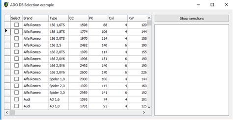 Issue With TDBAdvGrid And Selection TMS VCL UI Pack TMS Support Center