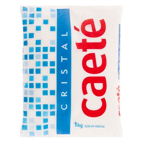 AÇÚcar Cristal CaetÉ Pacote 1kg Gtin Ean Upc 7897261800011 Cadastro