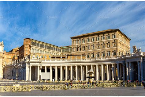 The Apostolic Palace In The Vatican City High Quality Architecture