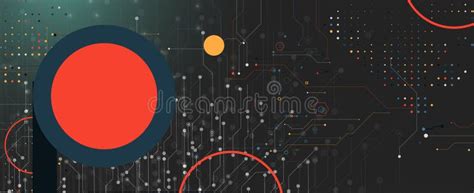 Neural Network And Data Science Technology Background Stock Illustration Illustration Of