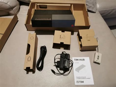 Modem Router Tim Hub Adsl Adsl2 Vdsl Evdsl Fibra Wifi 1000 Mega Autoistallante Eur 80 00
