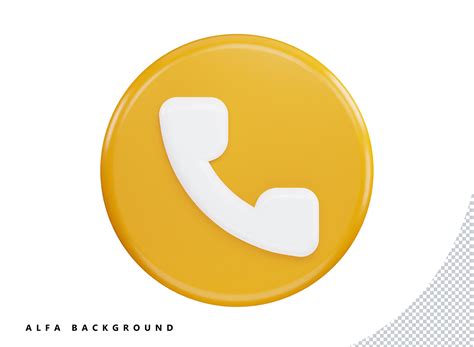 Phone Call Sign With 3d Vector Icon Graphic By Crop3dbusiness · Creative Fabrica