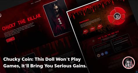chucky the killer meme coin website template