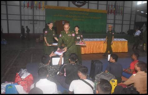 ဧရာဝတီတိုင်းဒေသကြီးအတွင်းမှ ပြည်သူ့စစ်မှုထမ်းသင်တန်း အမှတ်စဉ် ၄ ၂၀၂၄