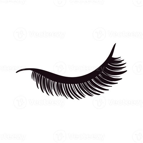 Black Female Lashes 22924773 Png