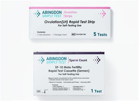 Male and Female Fertility Self-Tests | Results At Home in Minutes