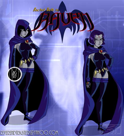 Raven Dcau Titans By Reverendtrigster On Deviantart