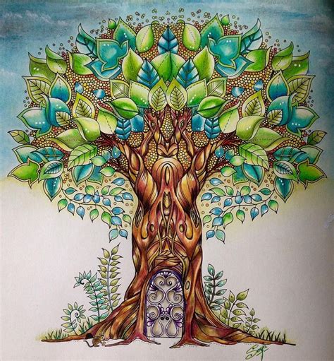 How To Draw A Enchanted Tree