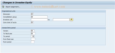 Cx Sap Tcode Changes In Investee Equity