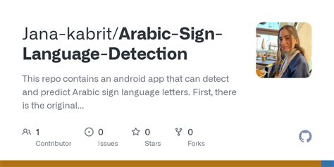 GitHub Jana Kabrit Arabic Sign Language Detection This Repo Contains An Android App That Can