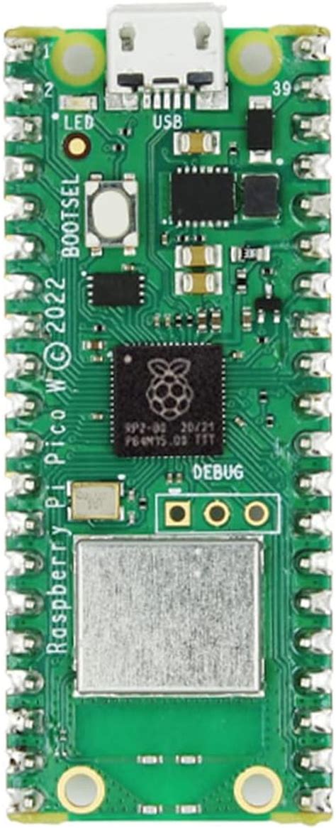 Raspberry Pi Pico W With Header Raspberry Pi Pico Wifi With Pre
