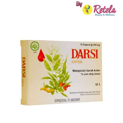 Jual Darsi Kapsul 12 Kapsul 550 Mg Shopee Indonesia