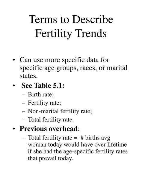 Ppt Chapter 5 Economics Of Fertility Powerpoint Presentation Free