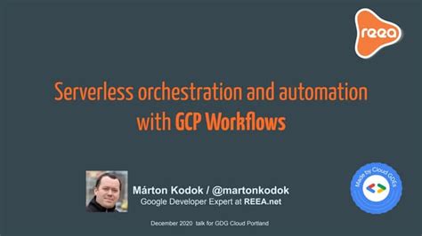 Serverless Orchestration And Automation With Cloud Workflows Ppt