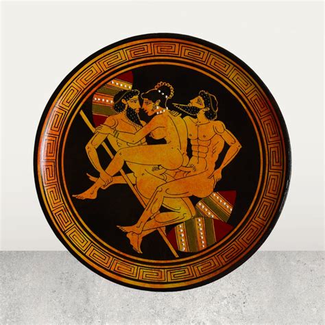 Ancient Erotic Scene Part Of The Life Athens 500 Bc Replica Of Gallery Demeter