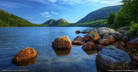 Jordan Pond Acadia National Park Jordan Pond House