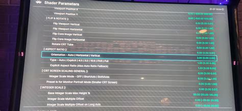 Retroarch Mega Bezel Reflective Shaders Way Too Small In Vertical Games Troubleshooting