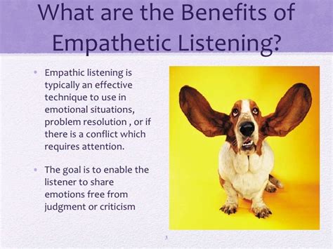 Empathic Listening Examples