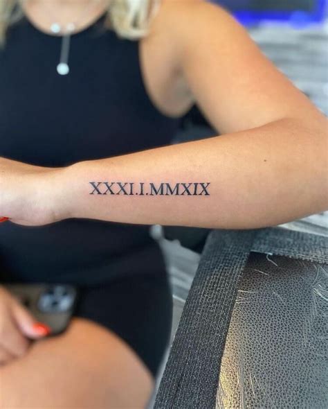 20 Awesome Roman Numeral Tattoo Ideas For Women Artofit