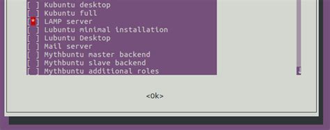 ubuntu install lamp using tasksel wiki