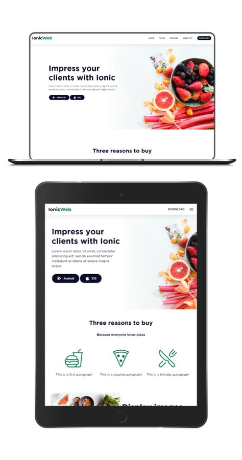 Ionicweb Elegant Ionic Web Template Ionic4themes Ionicweb Elegant Ionic Web Template Ionic4themes