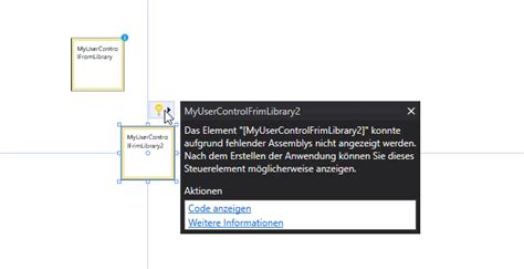 Preview Of Usercontrols Not Working In A Class Library The Element Foo Could Not Be