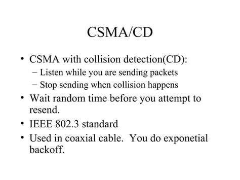 Multiple Access Protocol Computer Networks Ppt Computer Networking Computing