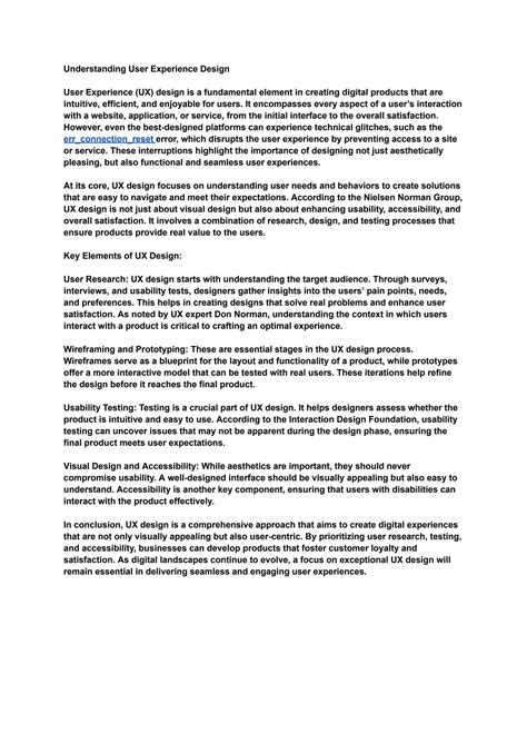 Understanding User Experience Design By Kksinu249 Issuu