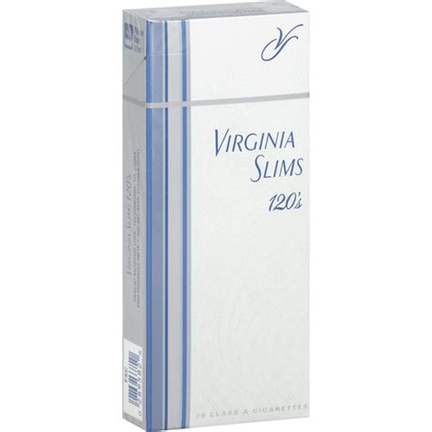 Virginia Slims Cigarettes Class A S Silver Pack Cigarettes