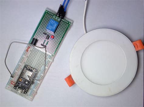 Controlling Ceiling Light Using NodeMCu AWS And Relay IoT Project