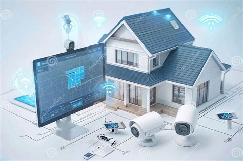 Secure Home Environments Utilize Ip Cameras For Connected Security With Cctv Systems