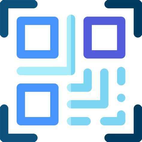 Qr Code Basic Rounded Flat Icon
