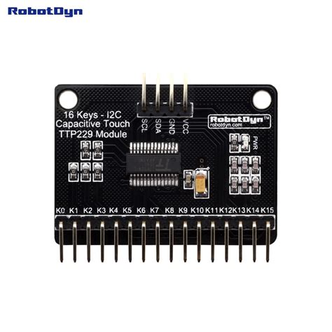Reading Values From Ttp229 Capacitive Touch Sensor On Arduino Arduino