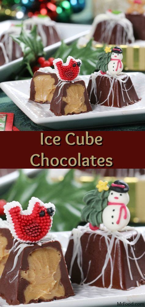 Ice Cube Chocolates Recipe Ice Cube Chocolate Chocolate Cube
