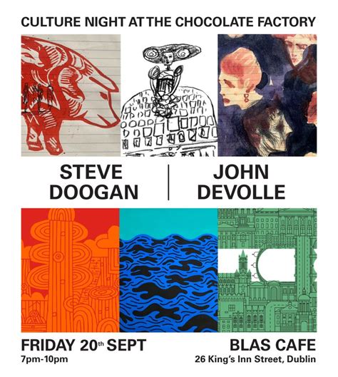 Steve Doogan And Myself Are Doing An Art Show Together At The Chocolate