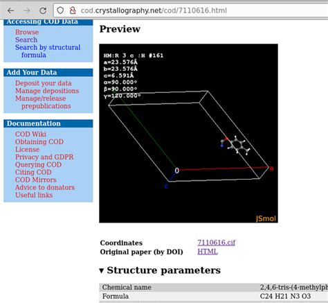 Heuristic For Reading Cif Crystal Structures V2 General Discussion Avogadro Discussion