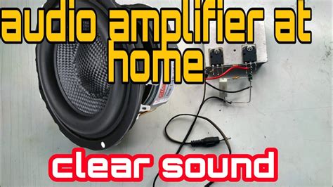 Diy Amplifier Youtube