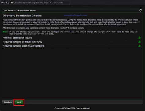 Install Cacti Monitoring Server On Debian Debian ComputingForGeeks