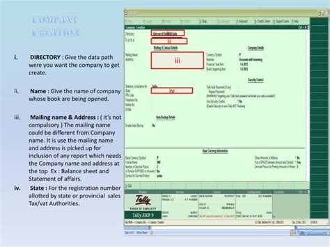 How To Create Company In Tally PPTX