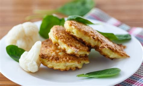 Tortitas De Coliflor Al Horno Receta De Cuaresma Sin Harina