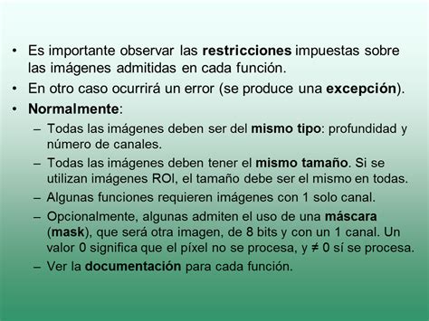 Procesamiento Global En OpenCV