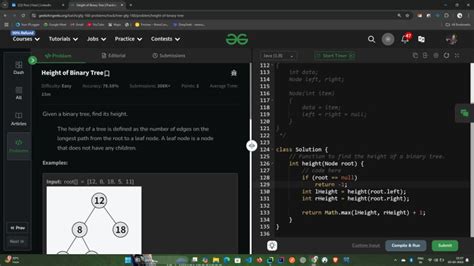 Soumyajit Banerjee On Linkedin Gfg160 Dsa Geeksforgeeks