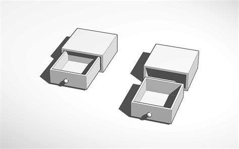 3d Design Drawer Tinkercad