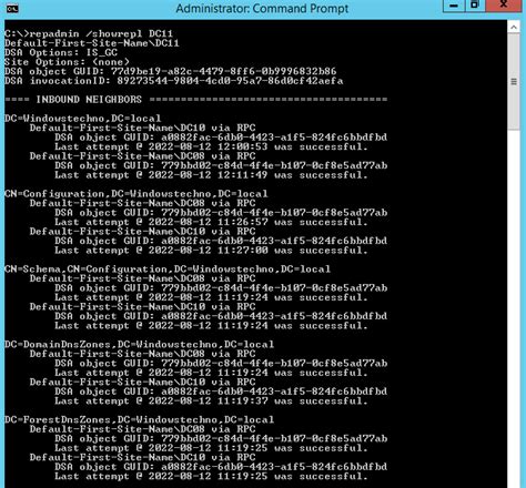 How To Check Replication Partner For A Specific Domain Controller WindowsTechno