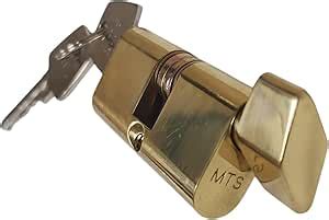 Generic Storm Door Lock Replacement Cylinder Papaiz Brass Finish