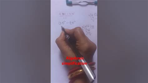 Algebraic Simplification Youtube