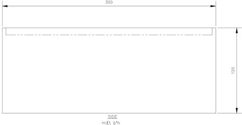Side View Of Superisory Frame Detail Design In Autocad 2d Drawing Cad File Dwg File